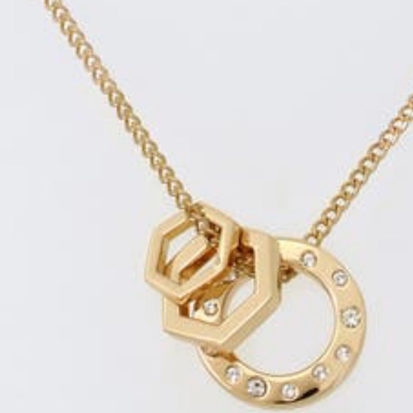 All Saints | Jewelry | Nwt Gorgeous Allsaints Gold Tone And Crystal ...